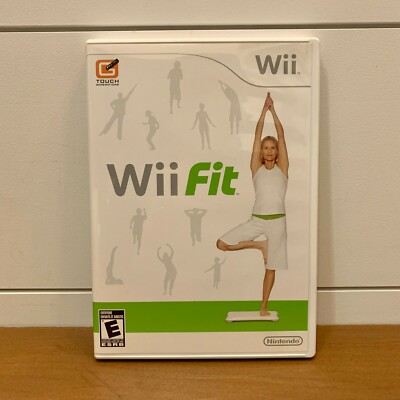 Wii Fit (Nintendo Wii) - Fitness Game - Complete w/ Manual - Free Ship ...