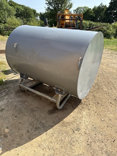 Fuel Proof 2000L Static Fuel Bowser Diesel C/W 12v Pump £995 | eBay UK