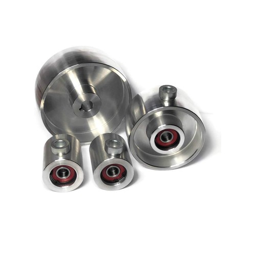 Belt Grinder 2x72 wheel set knife grinder 5" Drive 5/8" bore 4" track 2 ...