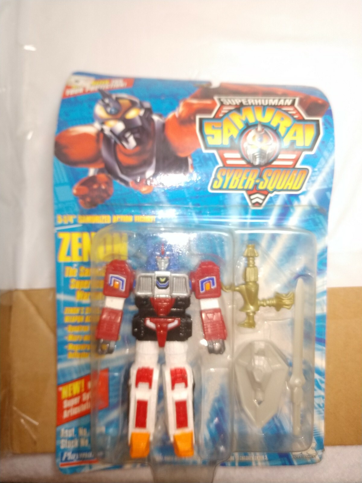 ZENON - Superhuman Samurai Syber-Squad Action Figure 1994 - NEW ...