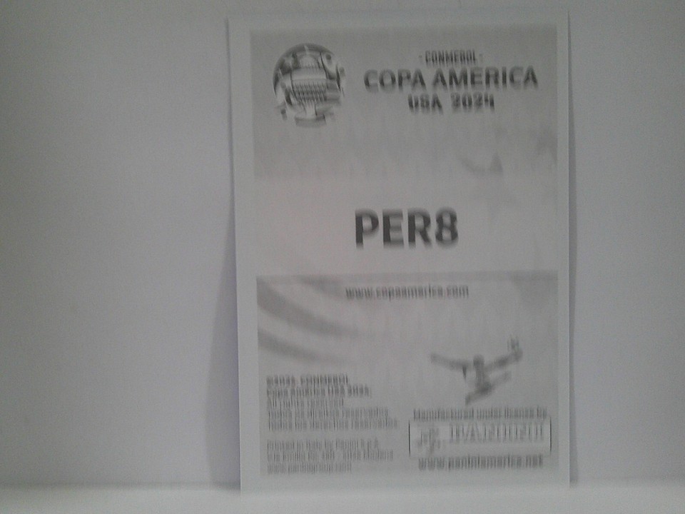 Panini Copa America 2024 Sticker Blue Parallel Border (PER) Luis Abram #PER8 | eBay