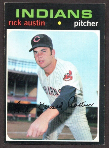 1971 Topps #41 Rick Austin RC VG-EX small suface bump | eBay