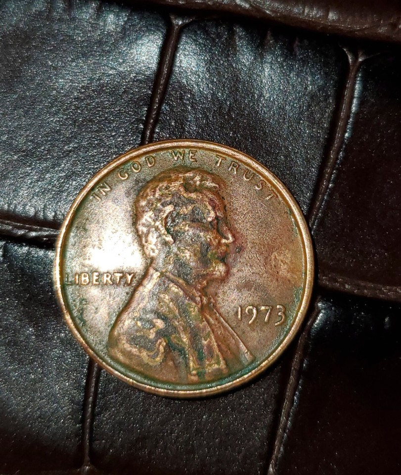 1973 1 Lincoln Cent No Mint Mark Large FG Memorial Penny Error US | eBay