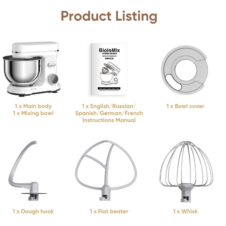 220V 5L 11speed Kitchen Electric Food Stand Mixer Cream Cake Dough ...