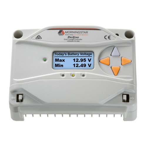 Morningstar Prostar 30A PWM Solar Charge Controller w/ Meter (PS-30M ...