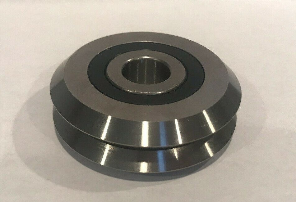 V-Groove Track Roller 90* Size 2 | eBay