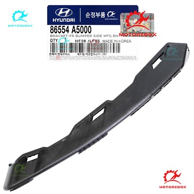 GENUINE Front Bumper Bracket RH Passenger 13-17 Hyundai Elantra GT ...