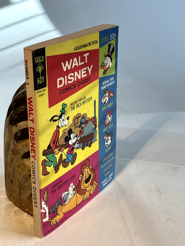 Walt Disney Comics Digest, Number 3, August 1968, Mickey Mouse, Goofy ...