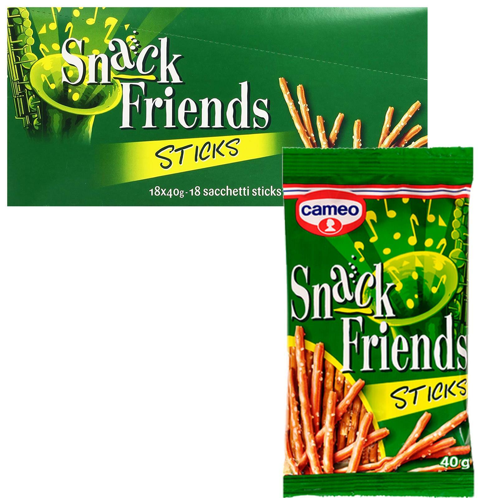Cracker Cameo Snack Friends Sticks Pretzels Cocktail 20 Packets Of 40 ...