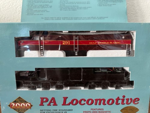 HO Scale Proto 2000 Gulf Mobile & Ohio Alco PA w/Mars Light NOS | eBay