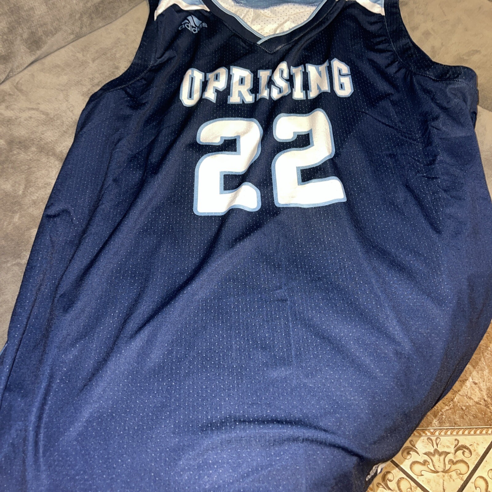 Adidas Uprising Basketball Jersey, Men's Size XLarge,… - Gem