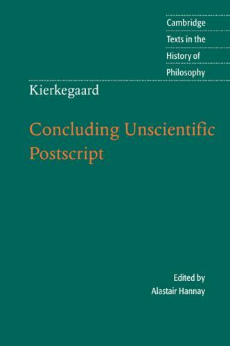 Cambridge Texts in the History of Philosophy Ser.: Kierkegaard ...