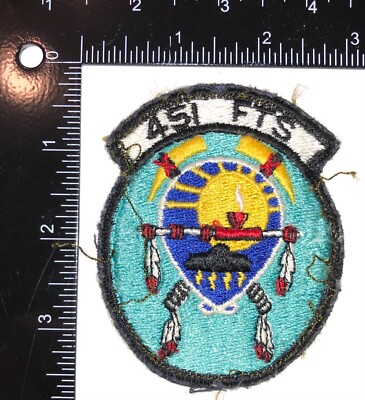 USAF US Air Force 451st Fighter Training Squadron Patch | eBay