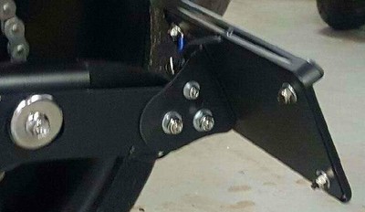 Motorcycle Horizontal License Plate Bracket Hayabusa Yamaha bracket ...