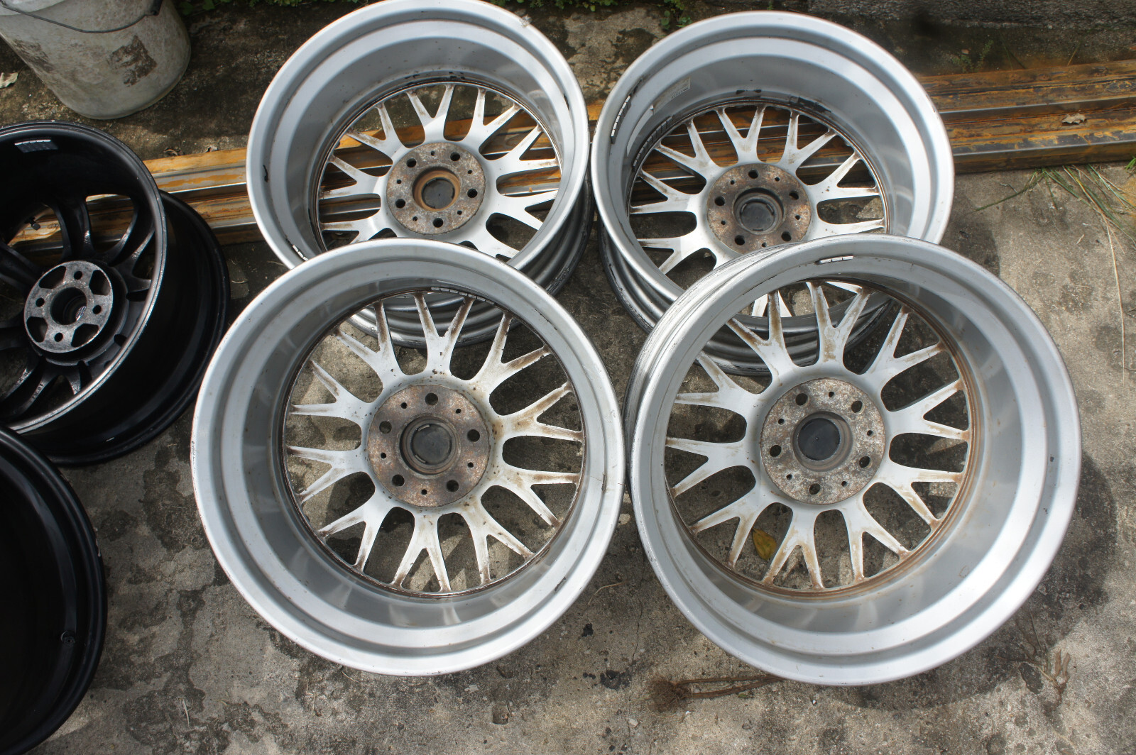 JDM 17" BBS mesh RS RS778 wheels for itr ctr dc2 240sx cl7 accord cl1 ...