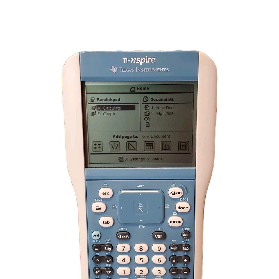 Texas Instruments TI-NSPIRE Graphic Calculator With Touchpad Algebra W ...
