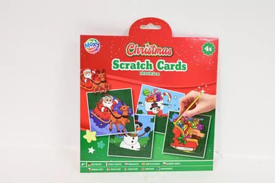 8715427132044 CCG XMAS 4xzdrapywanka 19x19+długopis 800053 32044 CCG ...