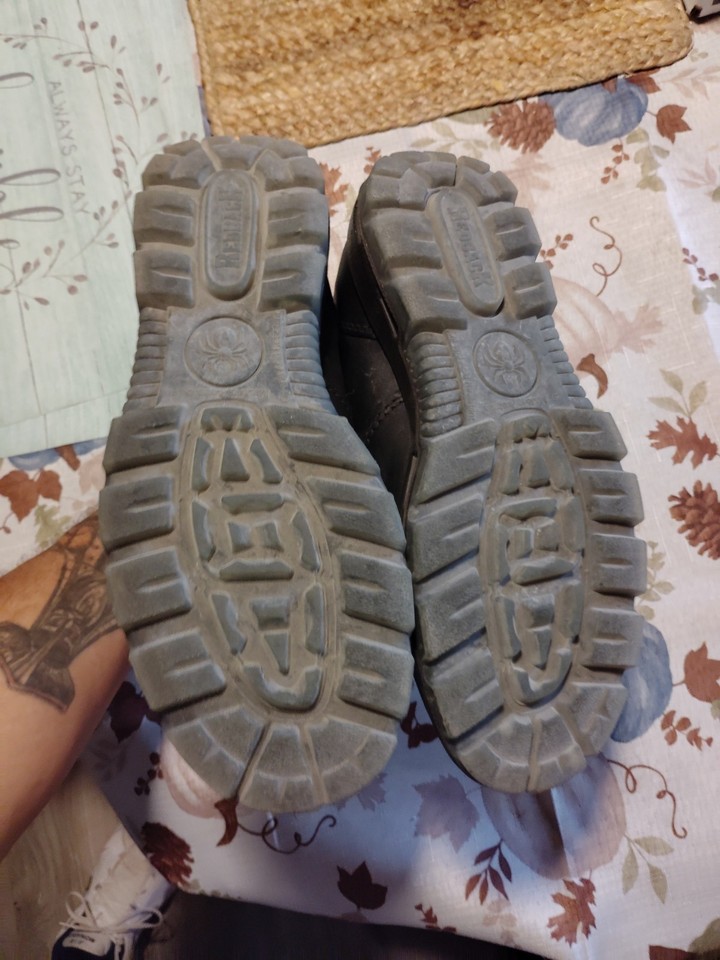 REDBACK BOOTS UBBK Bobcat Black Oil Kip Soft Toe Work Boots Men's Sz 8 ...