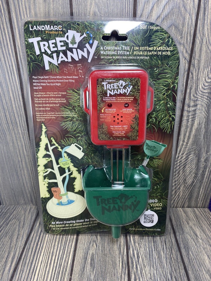 Tree Nanny LandMarc A Christmas Tree Watering System ~ Plays Jingle ...
