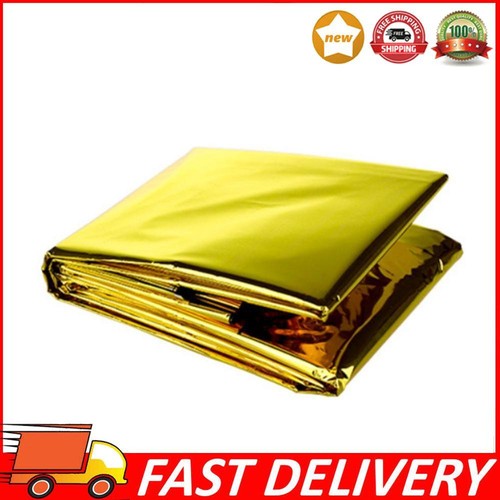 Outdoor Waterproof Emergency Blanket Thermal First Aid Rescue Survival ...