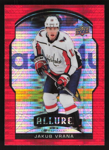 2020-21 Upper Deck Allure - Red Rainbow - #54 Jakub Vrana | eBay