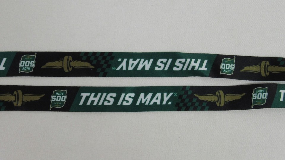 2025 Indy 500 Event Lanyard & Ticket Credential Holder 109TH Running | eBay