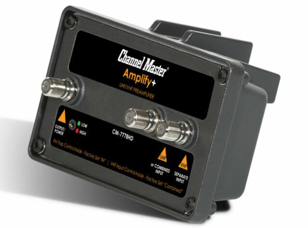 Channel Master CM-7778HD Amplify Adjustable Gain Preamplifier for sale ...