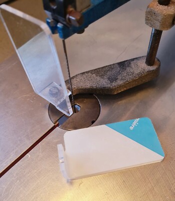 Hegner Scroll Saw Replacement Plastic Guard Blade Guard Fits On Hold ...