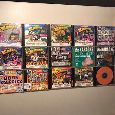 Karaoke, The Singing Machine Karaoke, 15 CD LOT - USED CDs | eBay