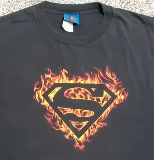 Superman On Fire