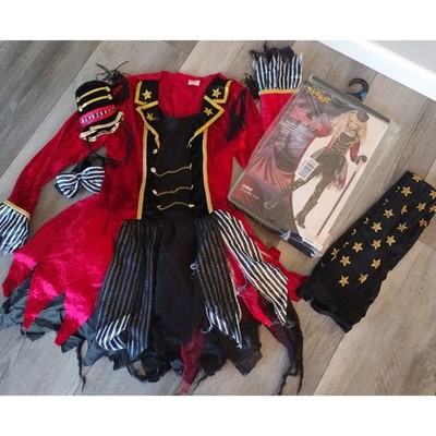 Spirit Halloween Dark Ringmaster costume dress up child X-large 14/16 ...