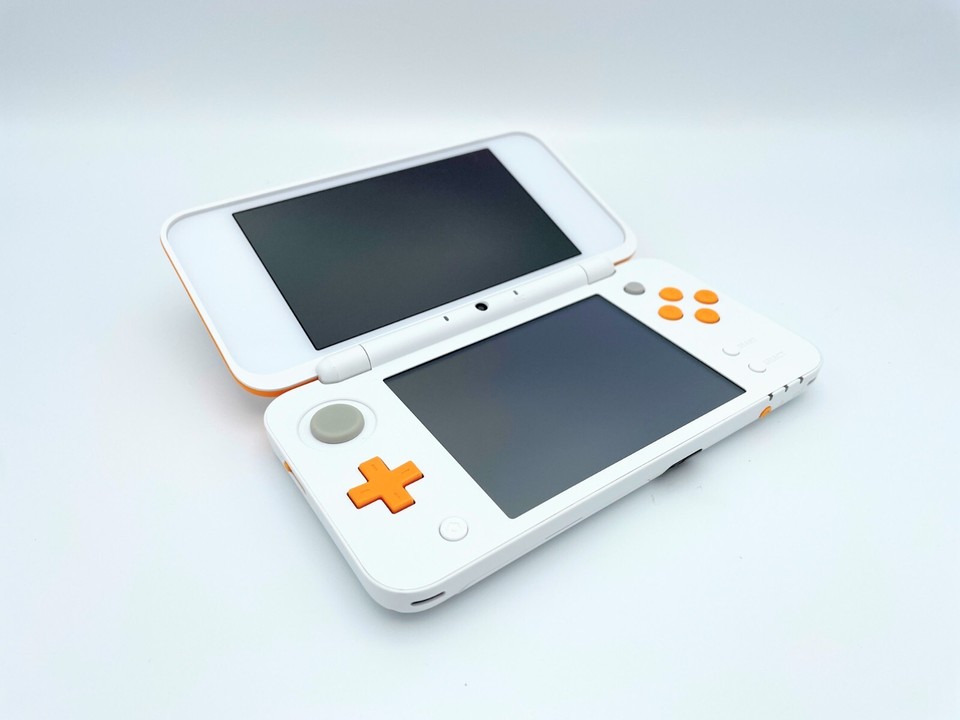 NEW Nintendo 2DS XL LL White Orange Console Only Japanese Used | eBay