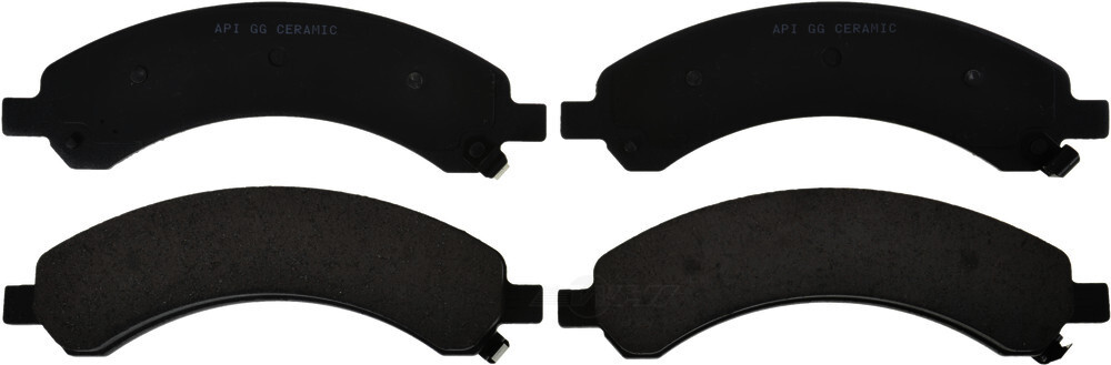 Disc Brake Pad Set-PSC Ceramic Disc Brake Pad Rear Autopart Intl 1414 ...