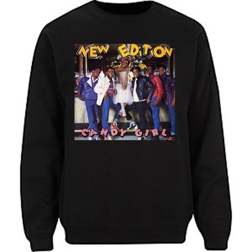 New Edition Long Sleeve T shirt; New Edition Heartbreak Candy Girl BBD ...