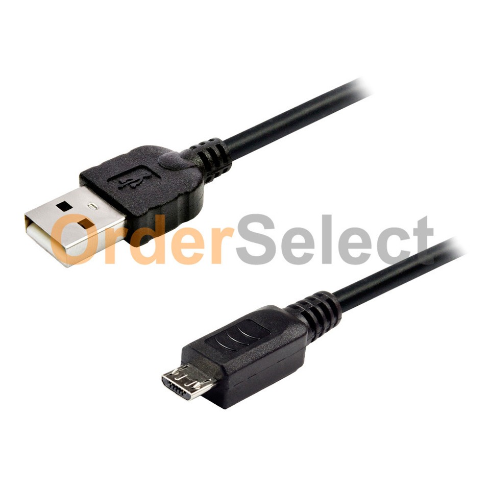 4 NEW HOT! 3FT USB A to Micro B USB Battery Charger Cable Cord (U2A1 ...