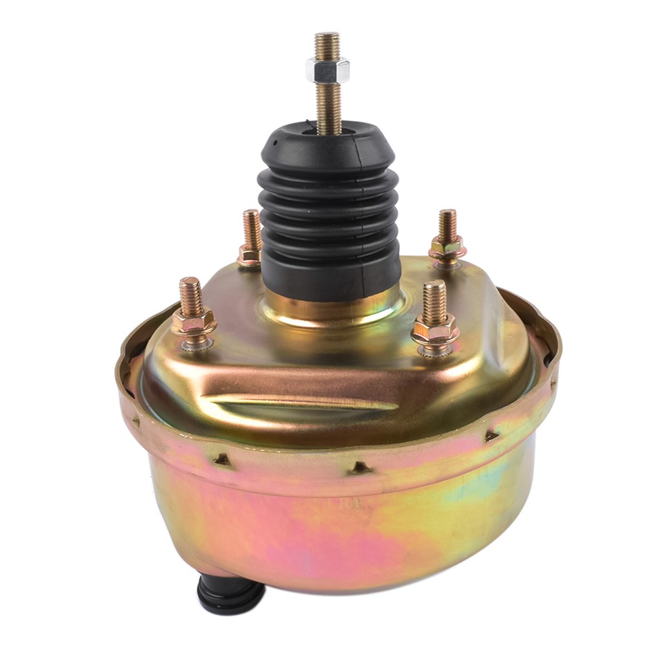 7 Inch Power Brake Booster, 1 Inch Bore Master, Bottom Mount Valve Disc ...
