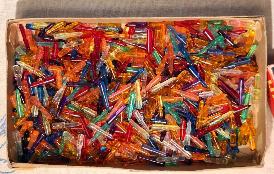 VINTAGE 1968 LITE-BRITE PEGS REFILL KIT / ORIGINAL BOX WITH PEGS | eBay