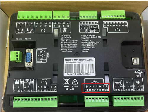 For Deep Sea Electronics Generator Controller DSE7320 MKII Control ...