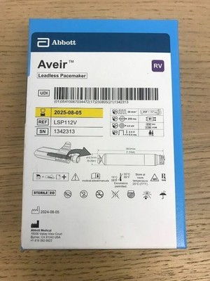 ABBOTT LSP112V Aveir Leadless Pacemaker 38.00mm / 6.5mm (X) For Sale | eBay
