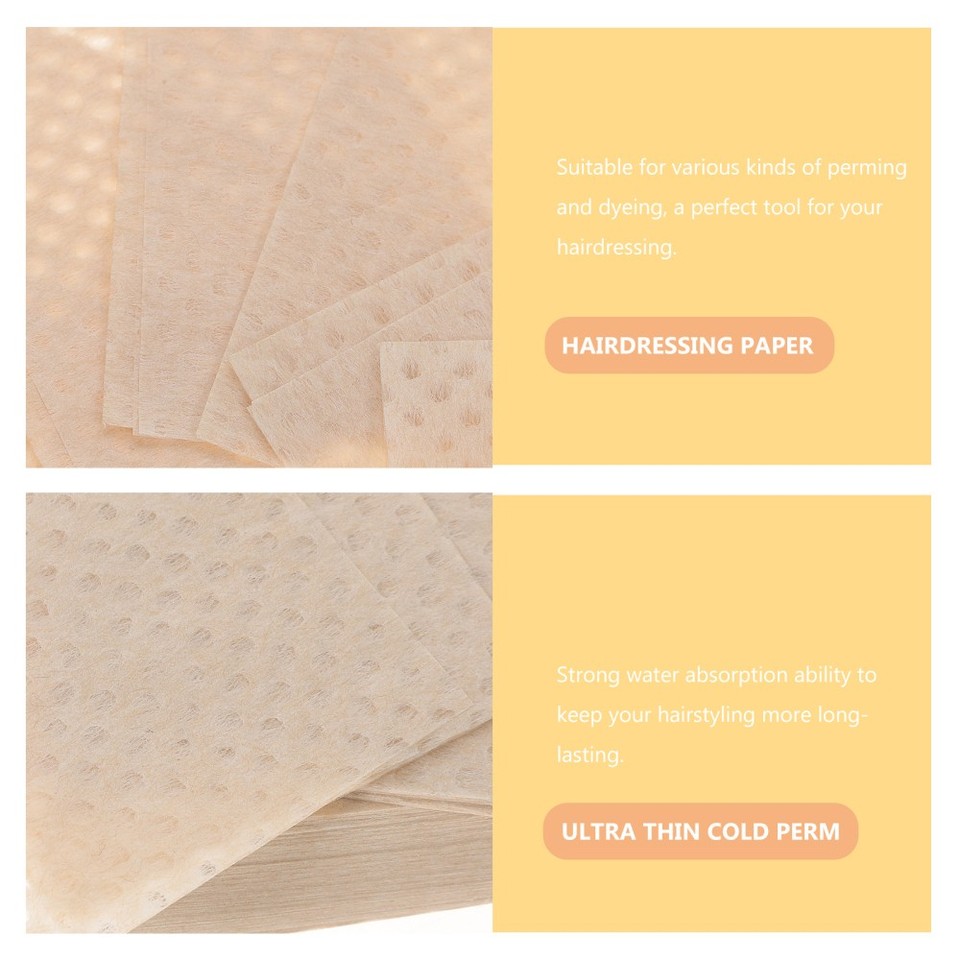 Disposable Hair Perming Paper for Hair Salon Supplies Tool | eBay UK