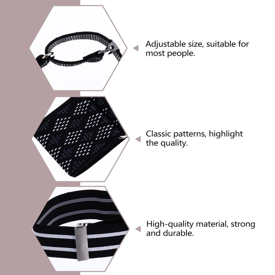 3 Pairs Arm Loop Shirt Cufflinks Men's Armband for Sleeve Holders ...