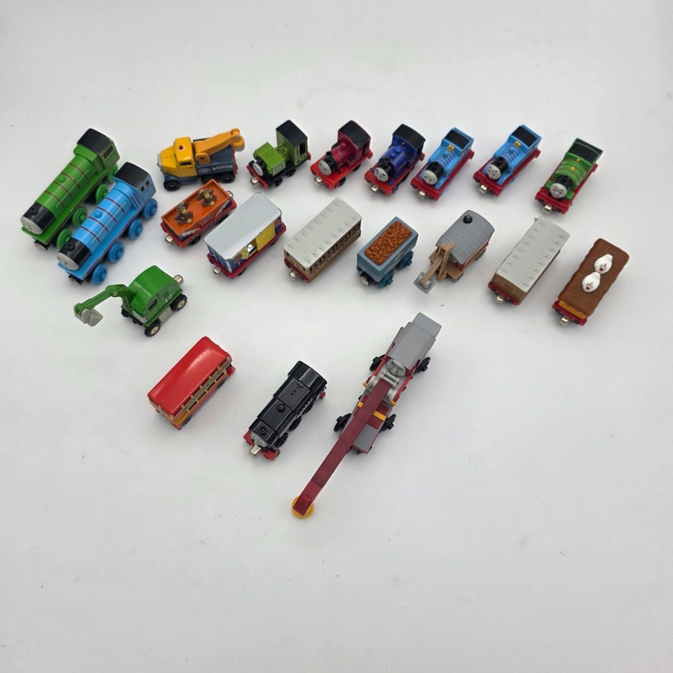 Vintage Lot 20 Thomas the Train & Friends Metal Die Cast Trains and ...