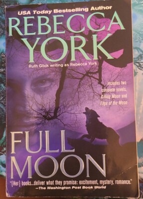 Full Moon Killing Moon Edge of The Moon 1 & 2 Trade PB Rebecca York ...