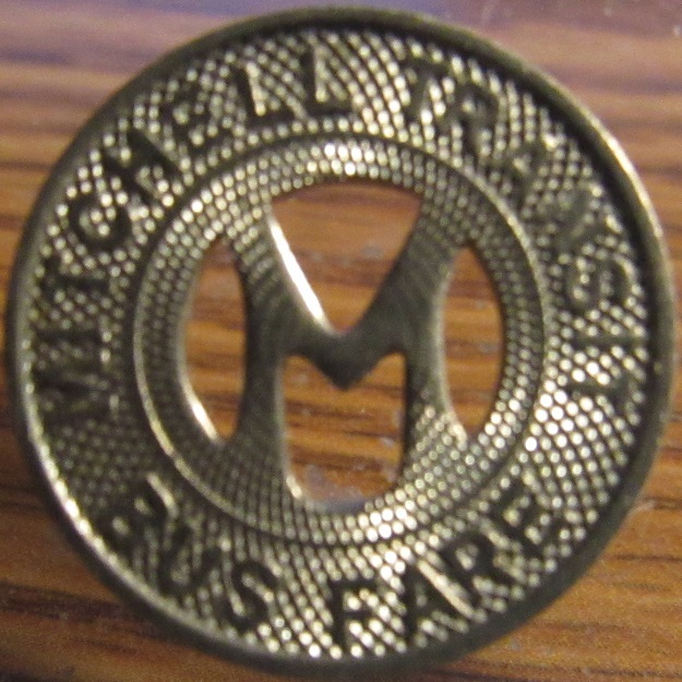 1952 Mitchell, SD Transit Bus Fare School Token - South Dakota | eBay