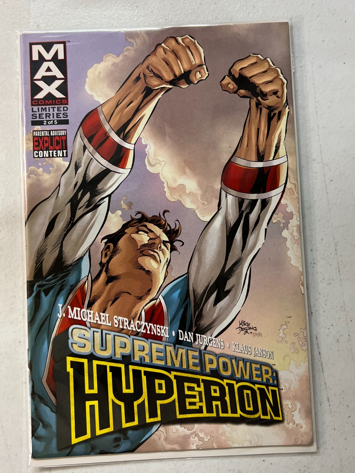 ⭐️ Supreme Power: HYPERION #2 (of 5) (2005 MAX / MARVEL Comics ...