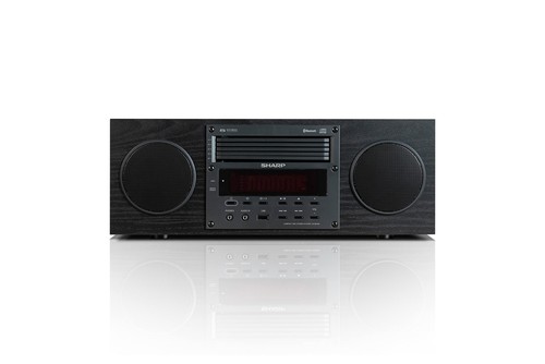 Sharp CD-BH350 Micro Audio Component 5 CD Changer Bluetooth FM Radio 50 ...