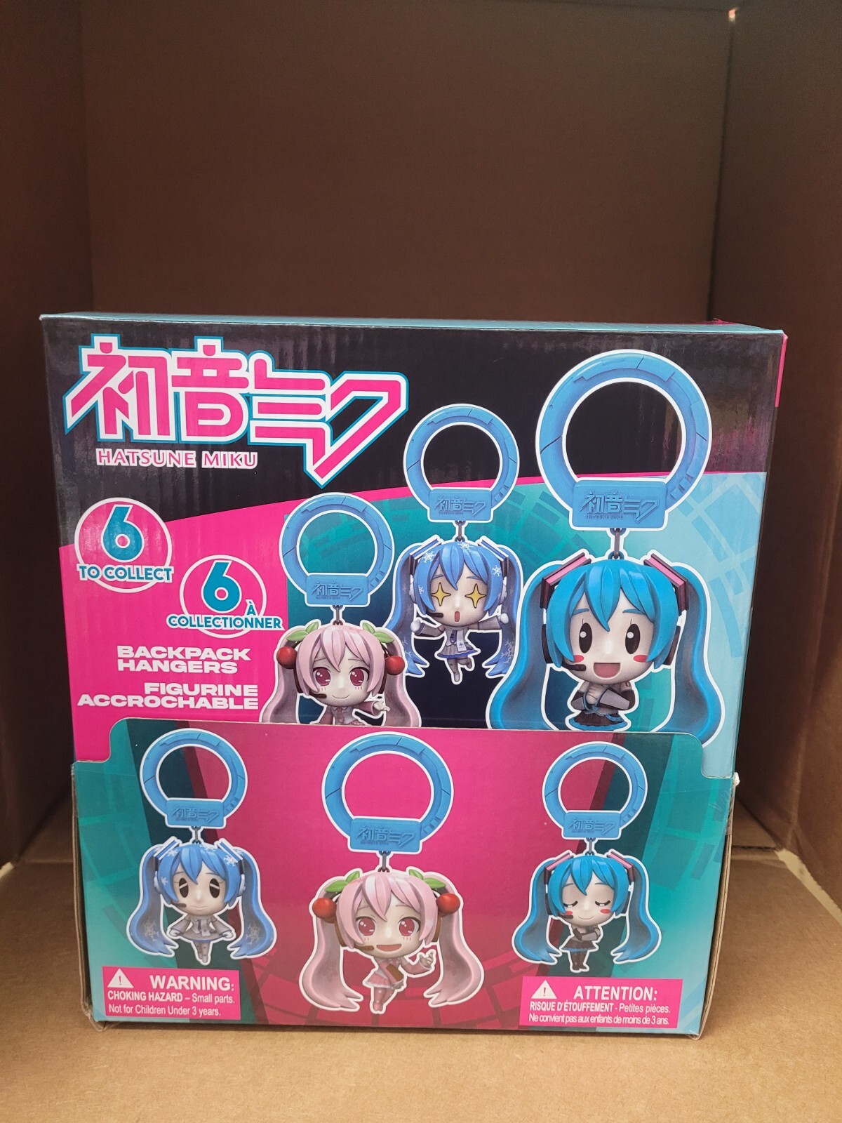 PACK OF 4 PIECES HATSUNE MIKU BACKPACK HANGERS KEYCHAIN FIGURES BLIND ...