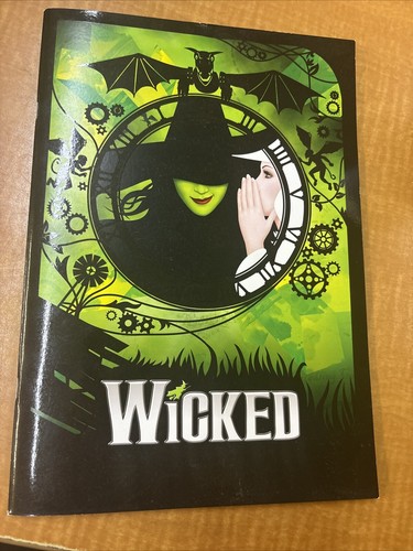 WICKED MUSICAL SOUVENIR PROGRAM with CAST LISTING 2017 Broadway | eBay