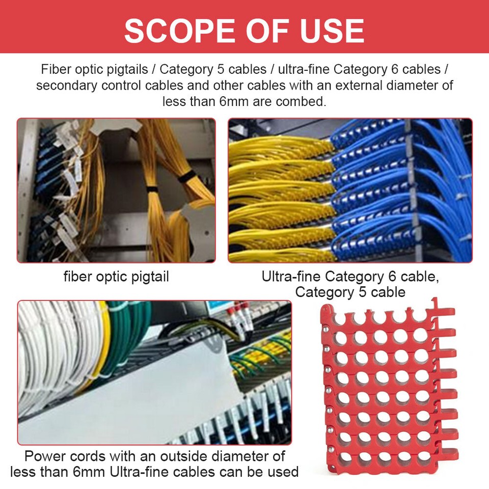 Cat 5/6 Network Cable Comb Machine Wire Harness Arrangement Tidy Tools ...