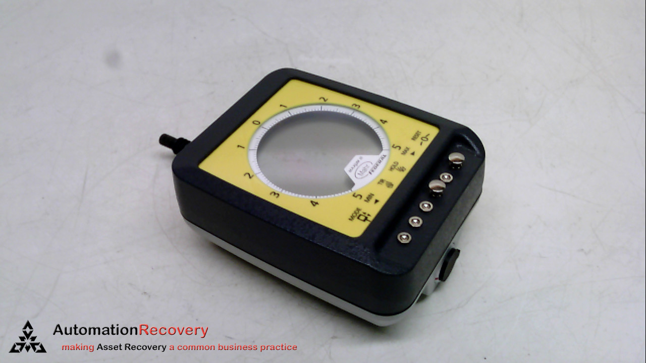 Mahr Federal 2033121 Maxum III Digital Indicator for sale online | eBay